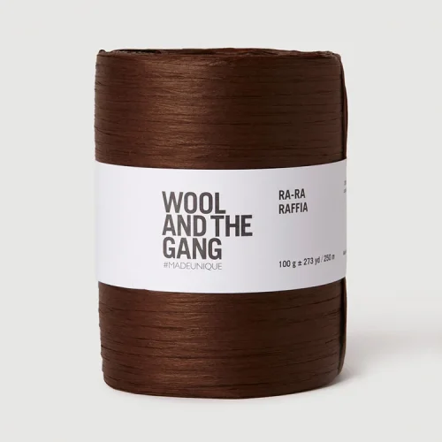 RaRa Raffia - Espresso Brown
