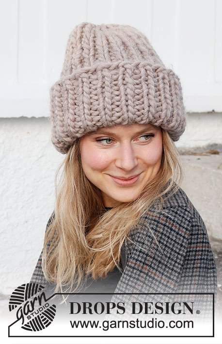 Zestaw na wzór Hush of Winter Hat