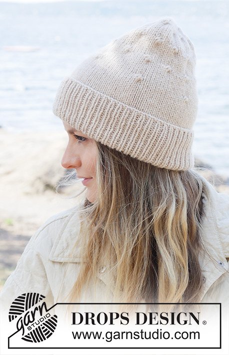 Zestaw na wzór Warm Wheat Hat